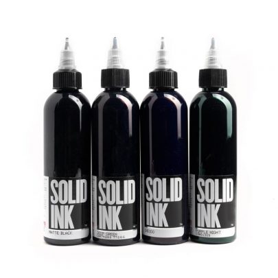 Full Range Solid Ink Premium Tattoo Ink Pigments - Justat Tattoo Supplies