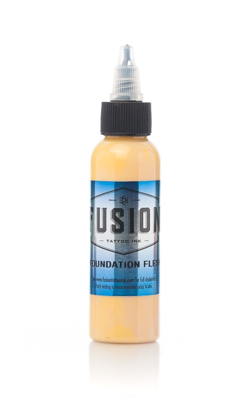 Fusion Tattoo Ink Foundation Flesh - 1oz/2oz - Justat Tattoo Supplies