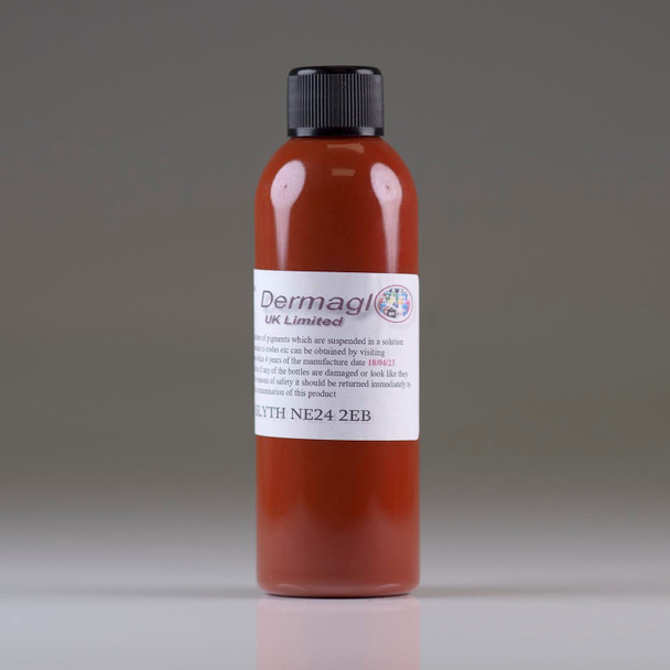 Dermaglo Ink - Chocolate Brown 50ml/100ml - Justat Tattoo Supplies