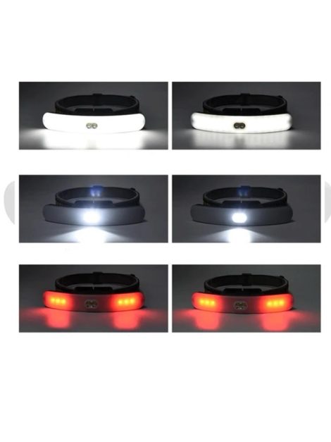 Tattoo Head Light - LED Rechargeable - Justat Tattoo Supplies